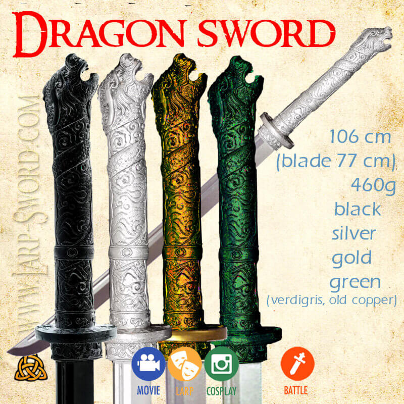 Dragon sword - Highlander | Larp-Sword