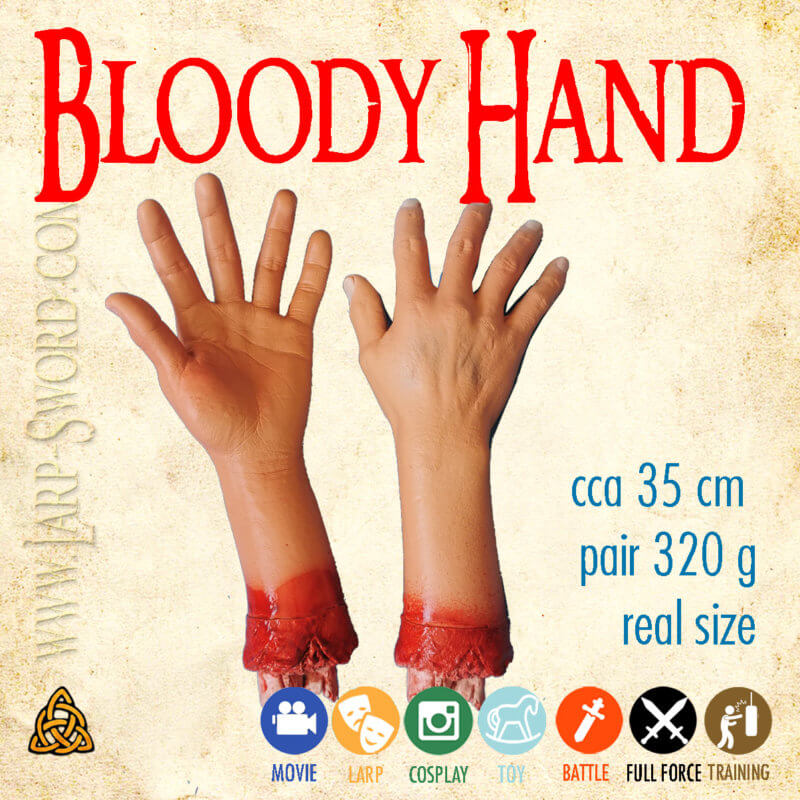 Bloody hand | Larp-Sword