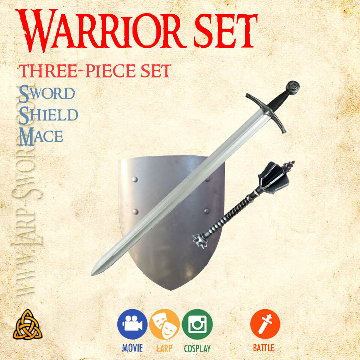 Warior - set | Larp-Sword